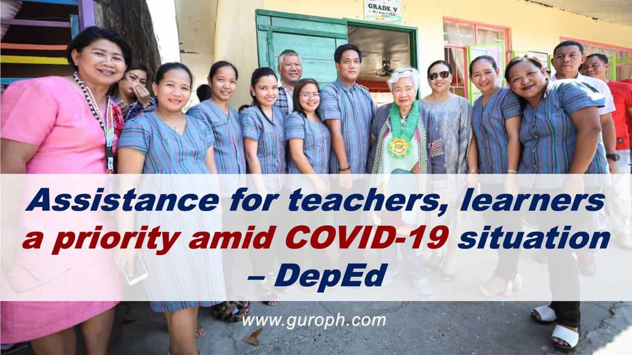 Assistance for teachers, learners a priority amid COVID-19 situation ...