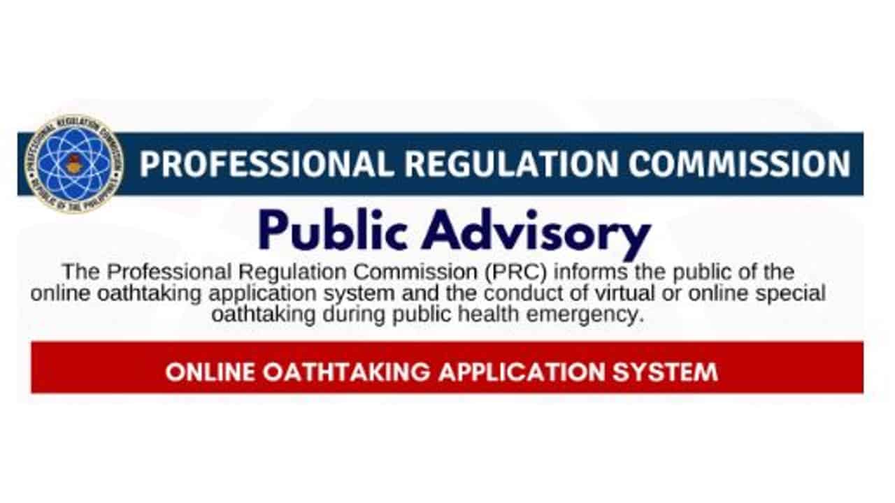 PRC, to conduct an online special oathtaking